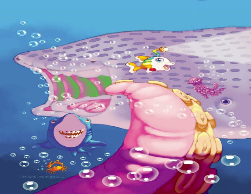 Under the Sea, The Littlest Fish Helps his New Friends Find their Way ...